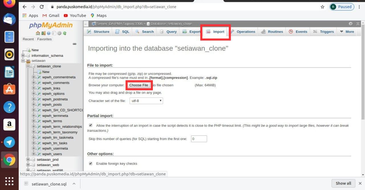 Cara Upload File Wordpress dari Localhost ke Hosting - PuskoMedia Indonesia
